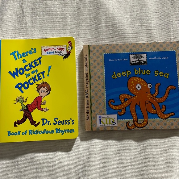 Other | Bookstheres A Wocket In My Pocket Deep Blue | Poshmark